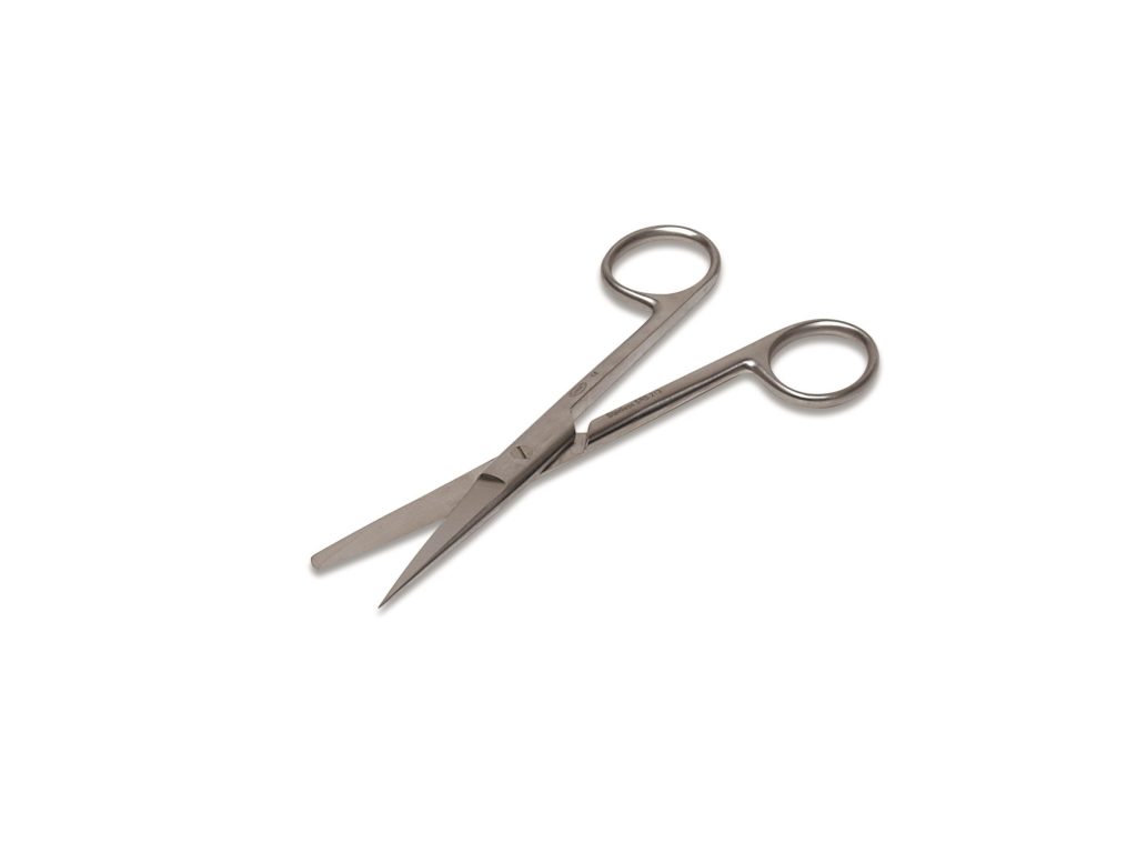 inox mayo scissors 14,5 cm with different edges - PVS-SPA