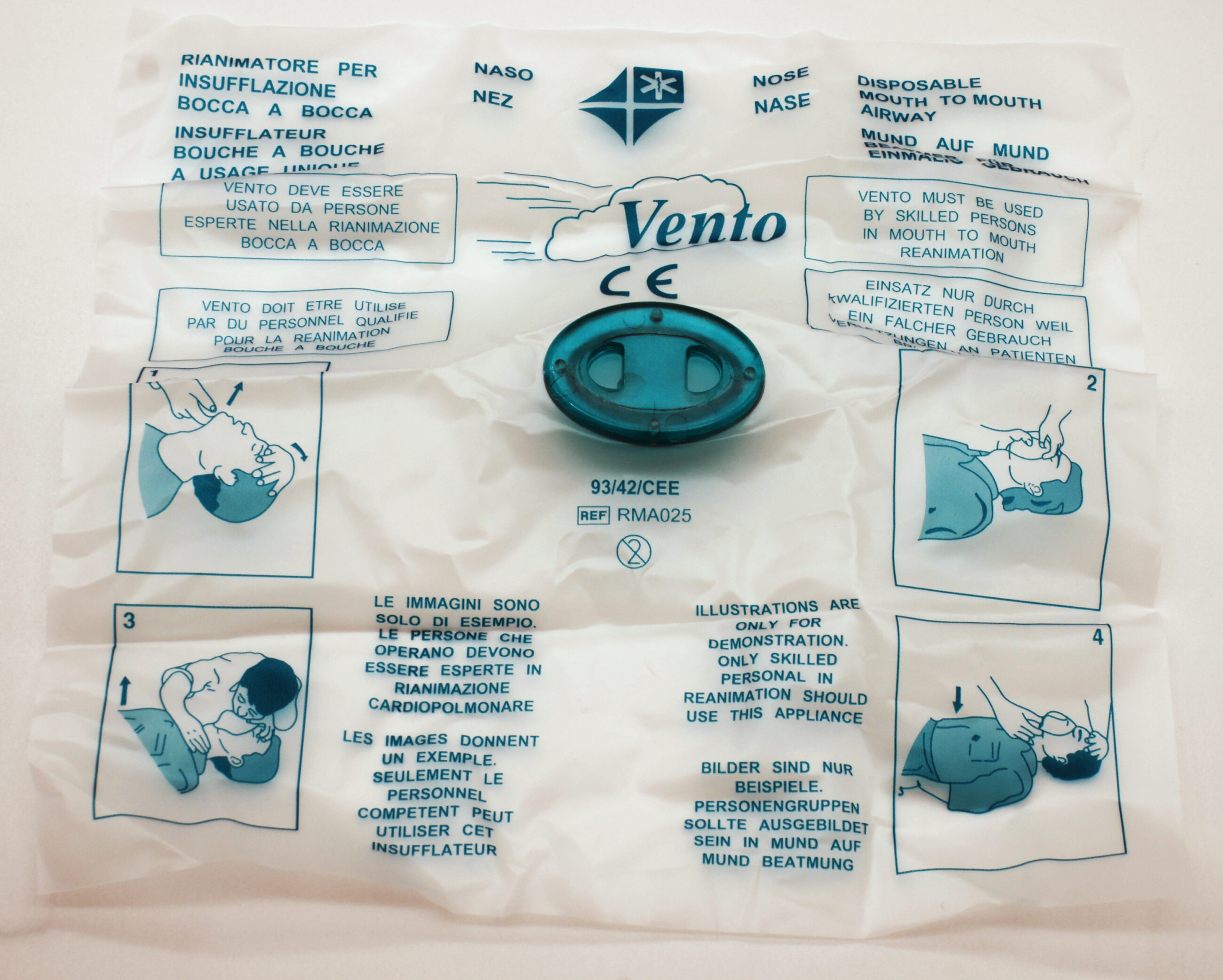 VENTO mouth resuscitator - PVS-SPA