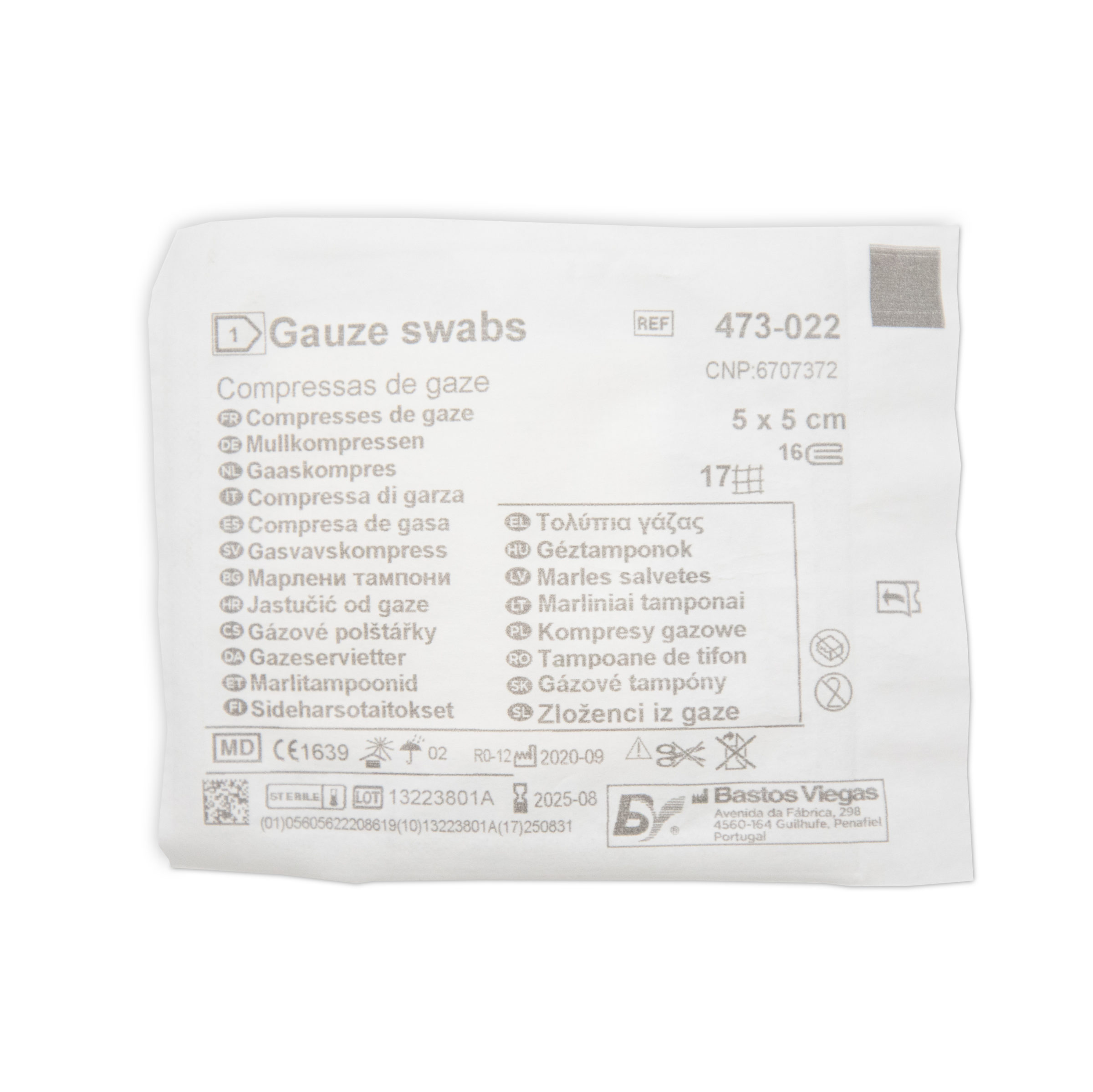 STERILE GAUZE COMPRESS - PVS-SPA