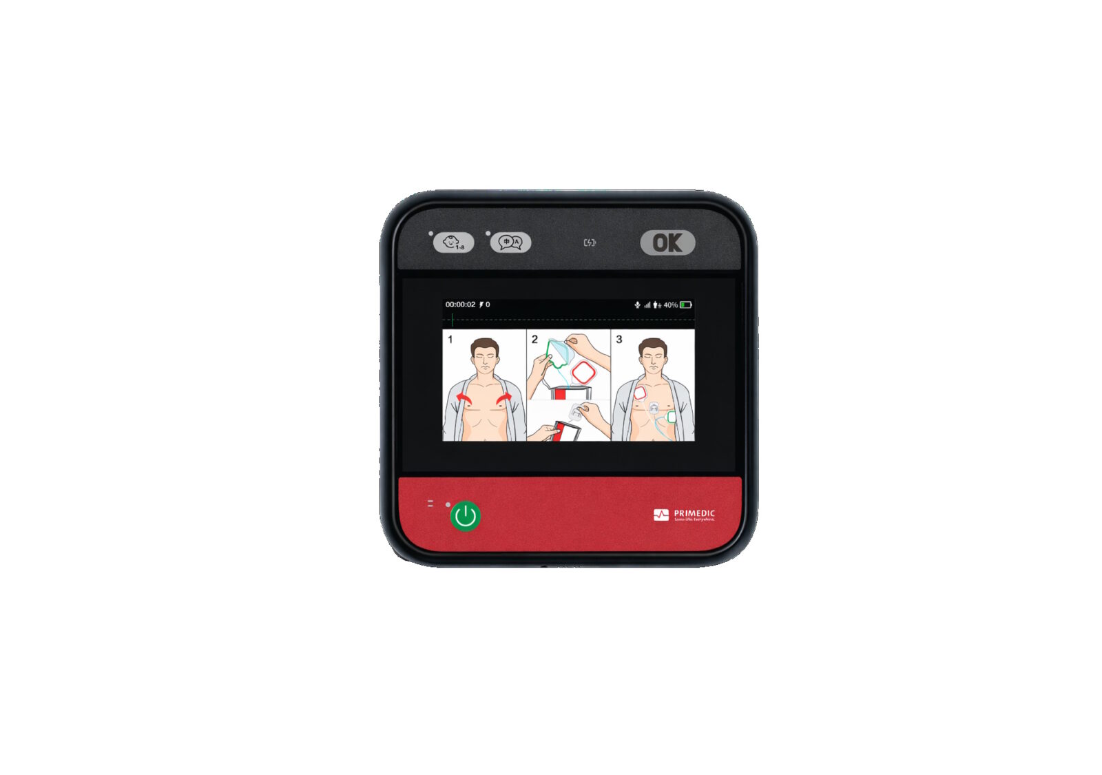 PRIMEDIC - MyPAD Automatic Defibrillator - PVS-SPA