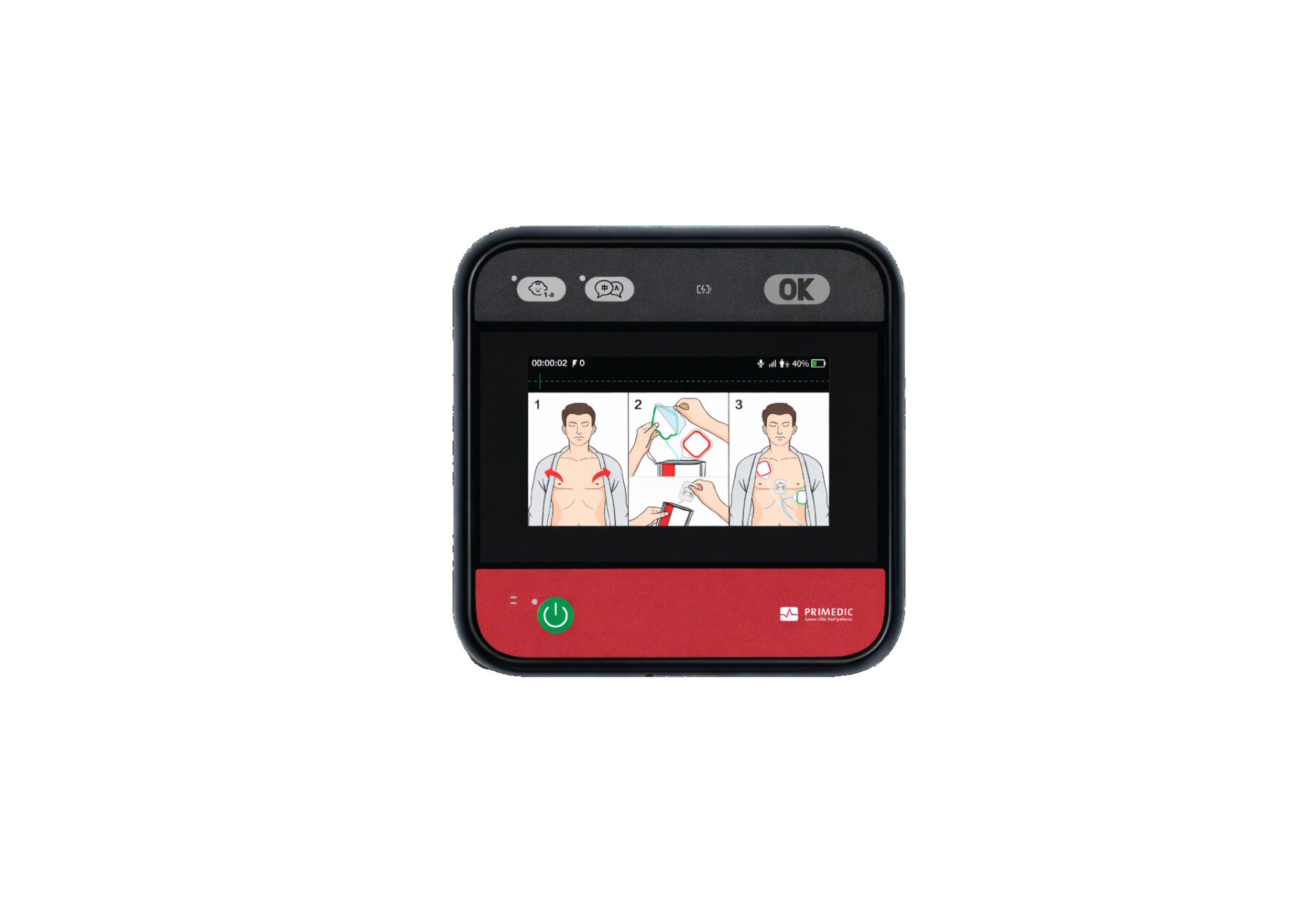PRIMEDIC - MyPAD Automatic Defibrillator - PVS-SPA